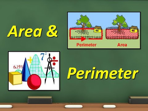 Perimeter and Area || Real life examples of perimeter and area || Application based questions