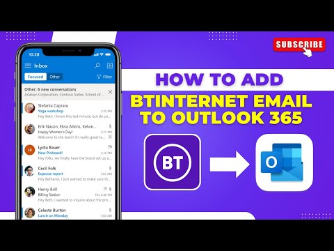 How to Add BT Email to Outlook 365? | Help Email Tales