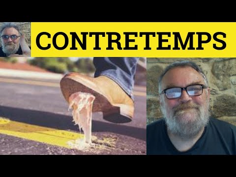 π΅ Contretemps Meaning - Contretemps Examples - Define Contretemps - French In English - Contretemps