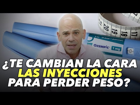 ¿Te cambian la cara las inyecciones para perder peso?
