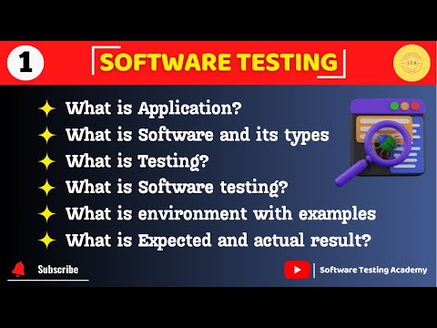 Manual Testing Full Course for Beginners | Learn Software Testing Step by Step | Part - 1