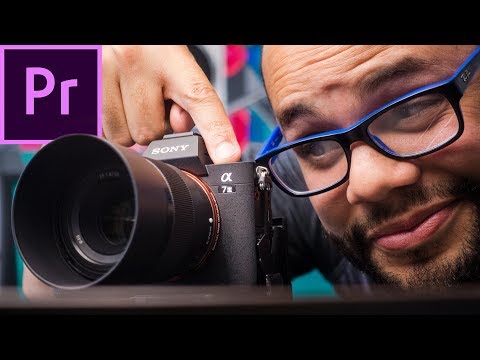2x Video Editing Speed - Sony a7iii Record Proxy Files In Camera - premiere pro tutorial