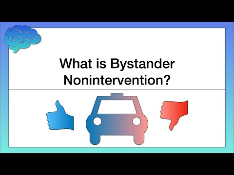 What is Bystander Nonintervention?