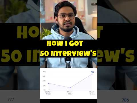 Fast way to get interview calls in 2024 #naukri #linkedin #jobs #interview #abin