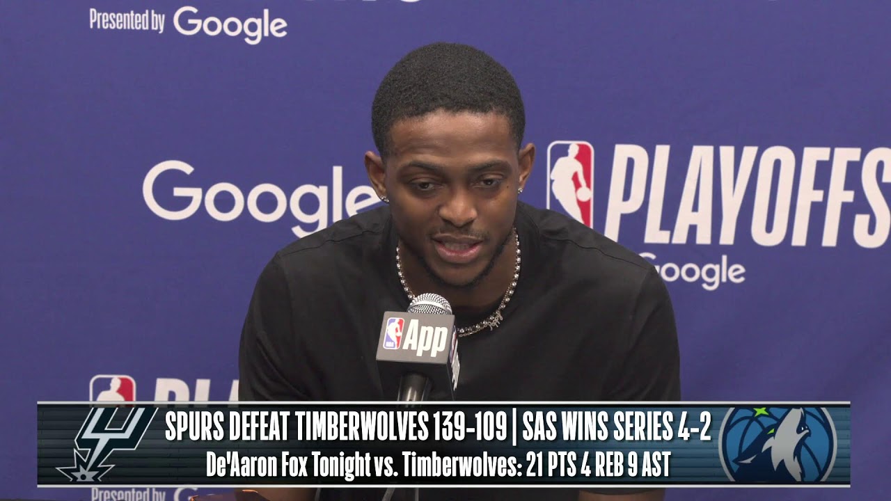 San Antonio Spurs vs. Minnesota Timberwolves | Game 6 Postgame Media Availability