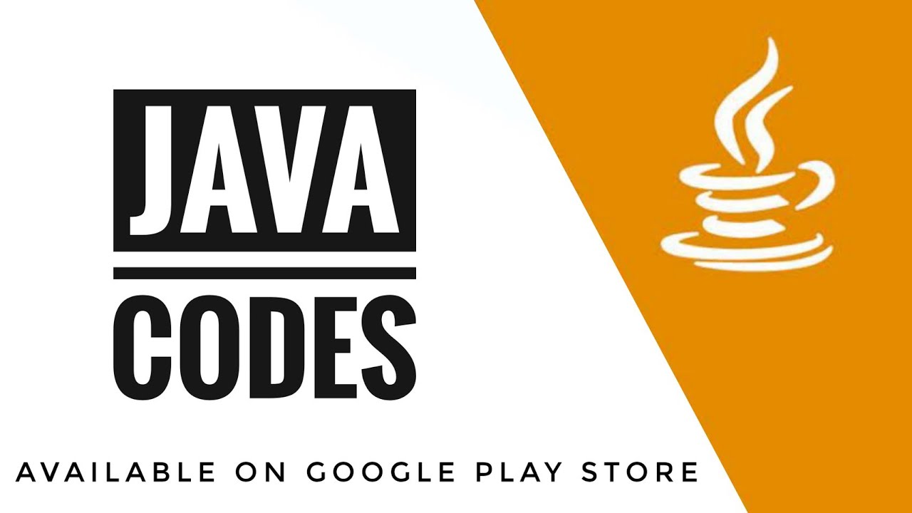 Java Codes - An App to Learn Java | Download from Google Play Store | #JavaCodes | @thetech-holic