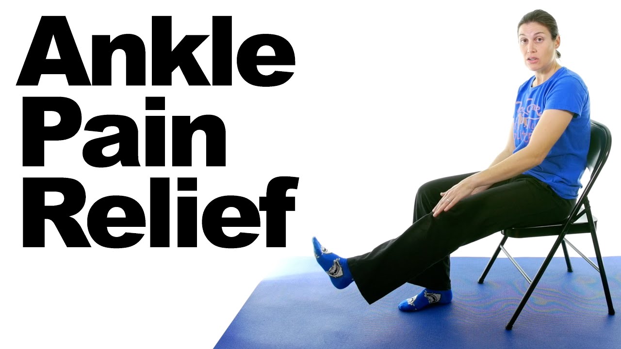 Ankle Pain Relief Stretches - 5 Minute Real Time Routine