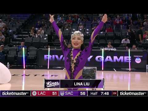 Lina Liu Acrobatic Halftime Show at Sacramento Kings | A World-Class Entertainment Experience