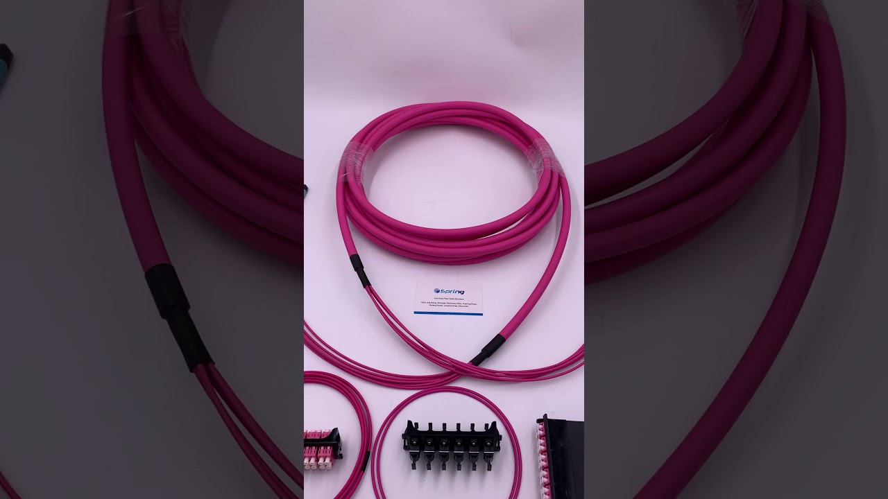 MPO / MTP Solutions from Spring Optical for Data Center.