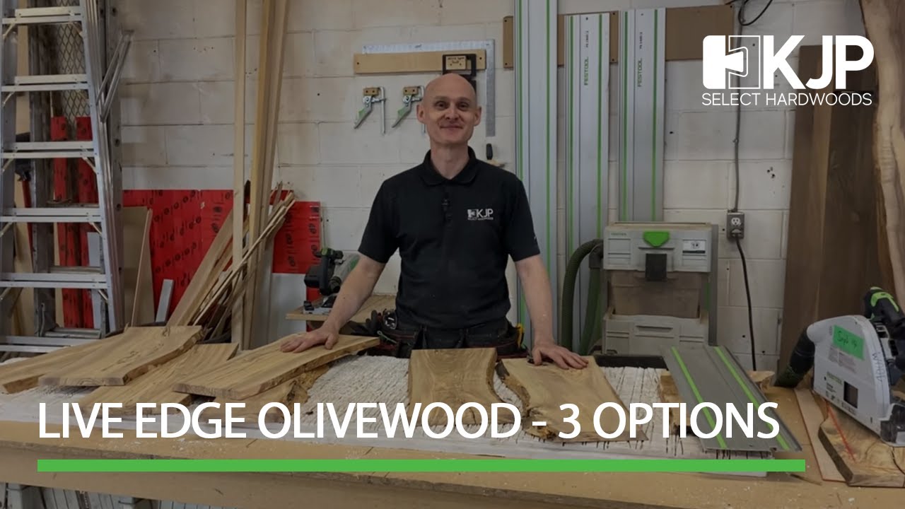 Live Edge Olivewood - 3 options