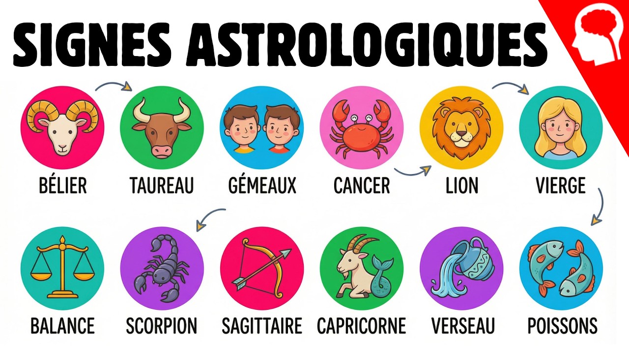 Chaque Signe Astro Expliqué en 27 Minutes