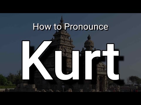 Kurt - Pronunciation and Meaning