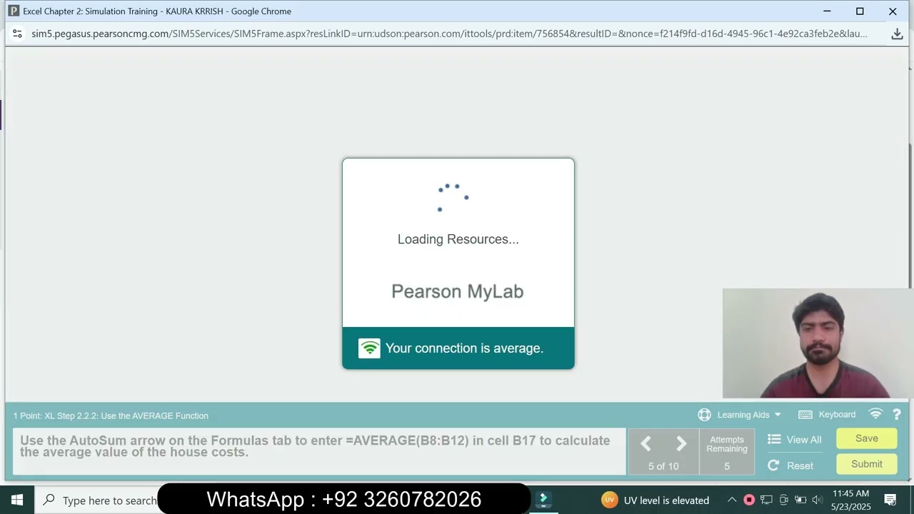 Excel Chapter 2 Simulation Training | Excel Chapter 2 Simulation Exam | Excel Chapter 2 Simulation