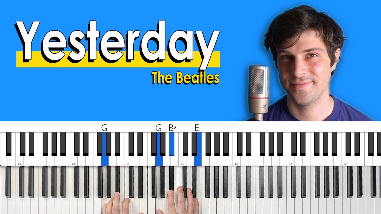 How To Play “Yesterday” by The Beatles [Piano Tutorial + Chord Chart]