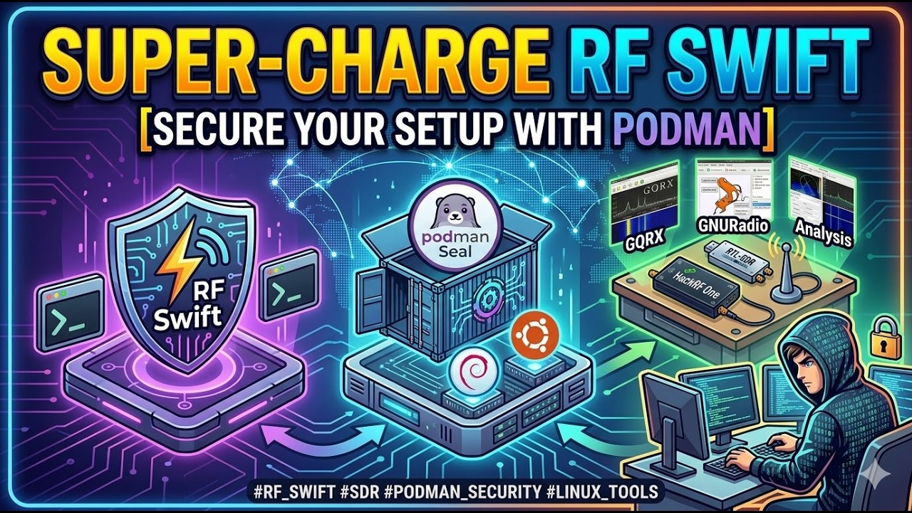 RF Swift TUI on Debian/Ubuntu - Podman Edition: Rootless SDR Containers, RTL-SDR & FM Radio