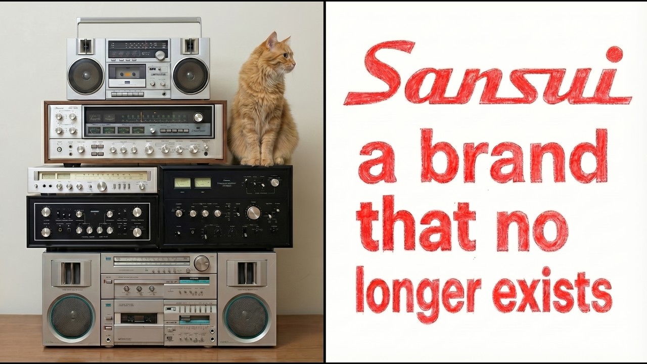 What Really Happened to Sansui? How the World's Greatest Amp Brand Simply Vanished