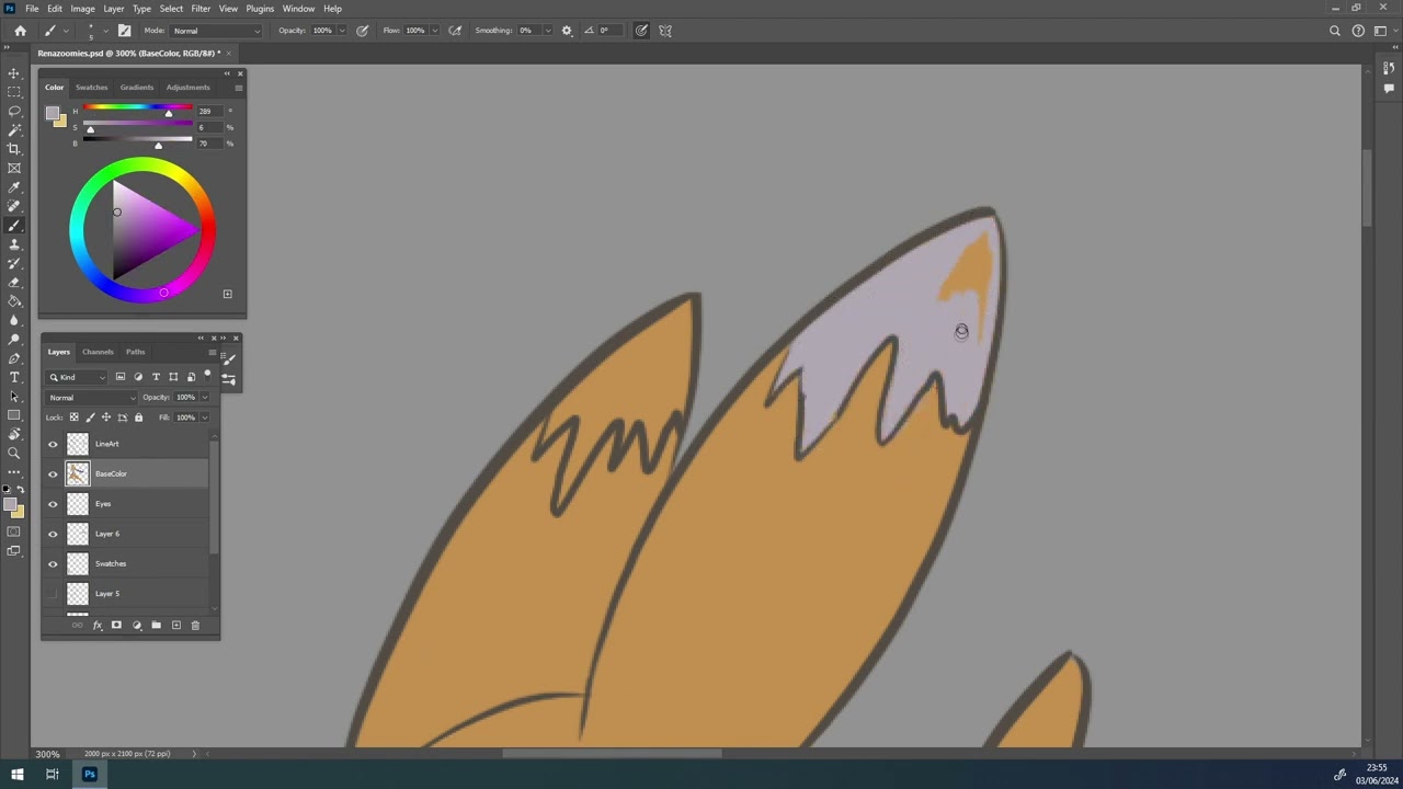 Renamon Speed Paint