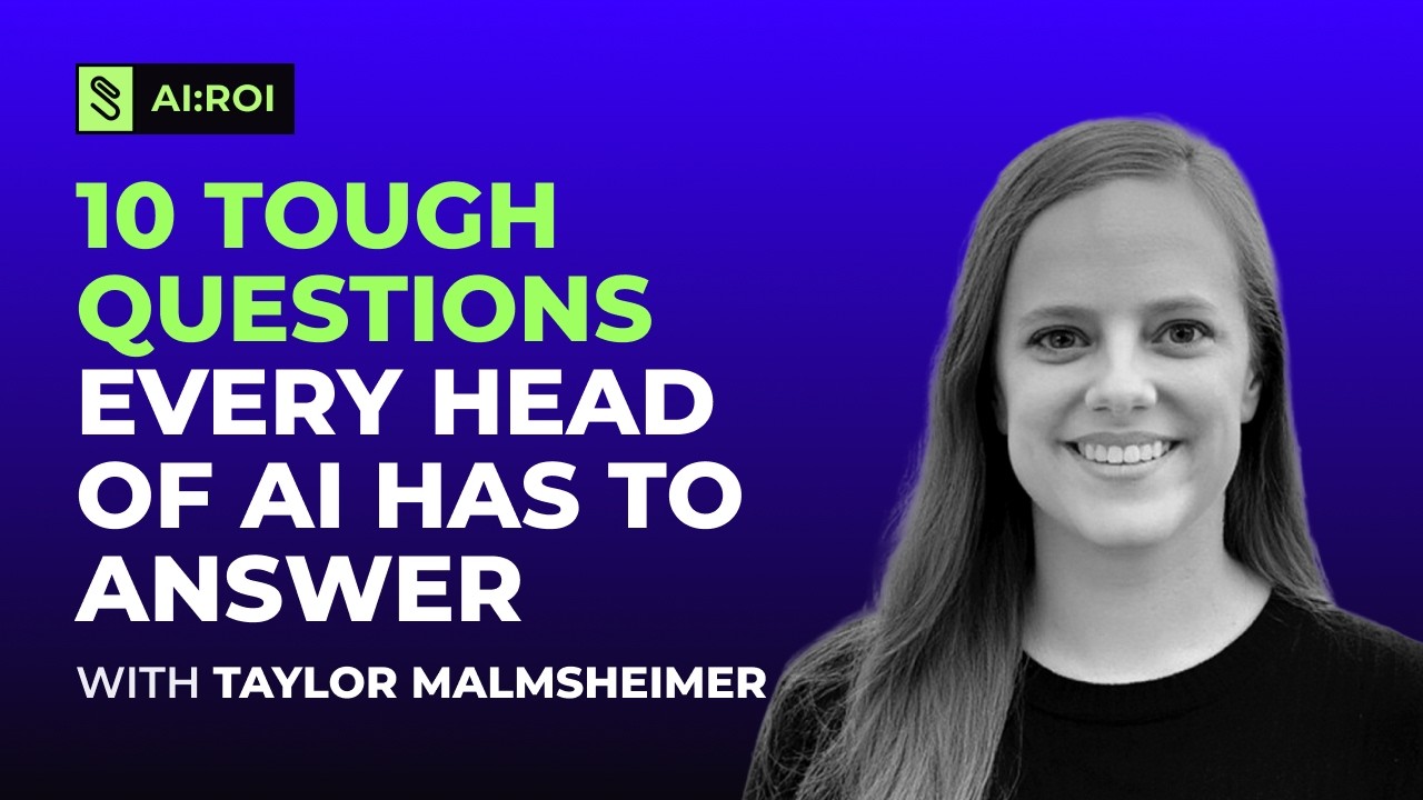 10 Tough Questions Every Head of AI Has to Answer