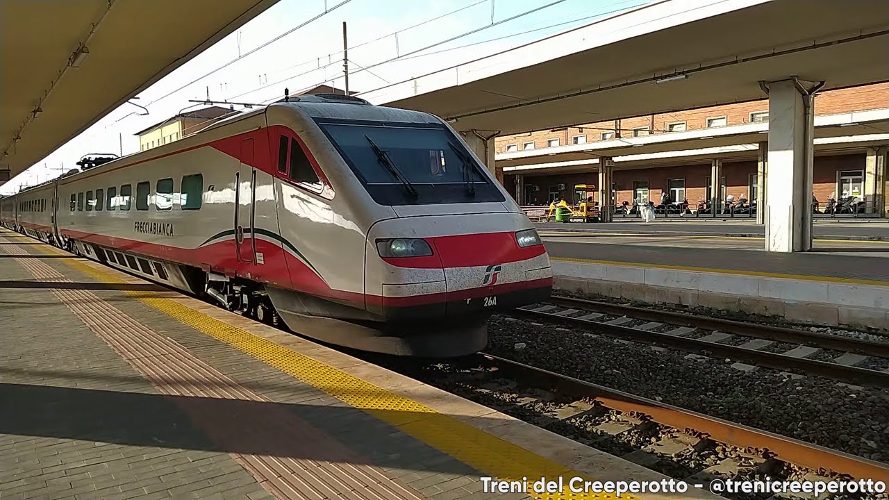 Treno Frecciabianca 8620 con ETR460.26 | Arrivo & Partenza | Pisa ...