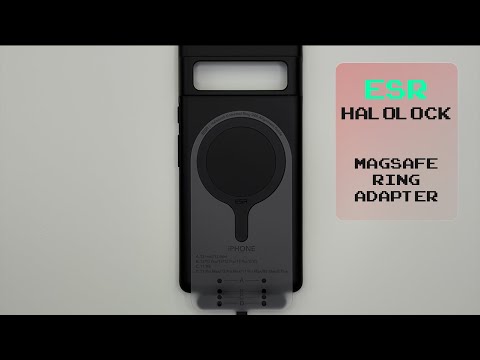 ESR HaloLock Universal Ring 360 Magsafe adapter l ASMR UNBOXING