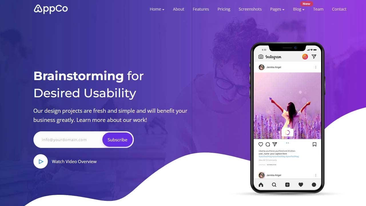 30 Best React Landing Pages Templates 2024