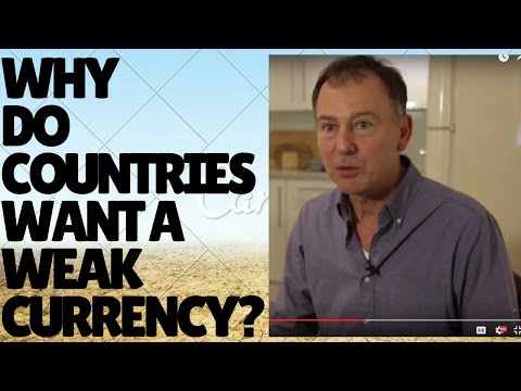 The devaluation debate - why do countries want a weaker currency?