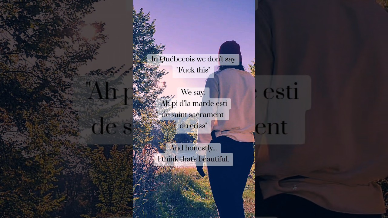 Emotional Expression: Québécois Edition #quebectiktok #quebecois #tiktok #fyp #relatablecontent
