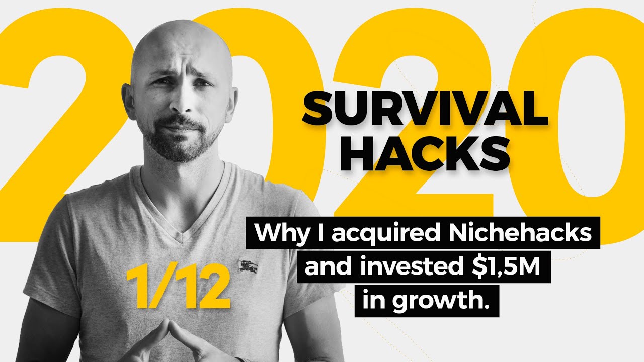 Why I acquired Nichehacks and invested $1.5 Million in growth