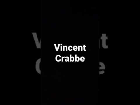 How to pronounce Vincent Crabbe