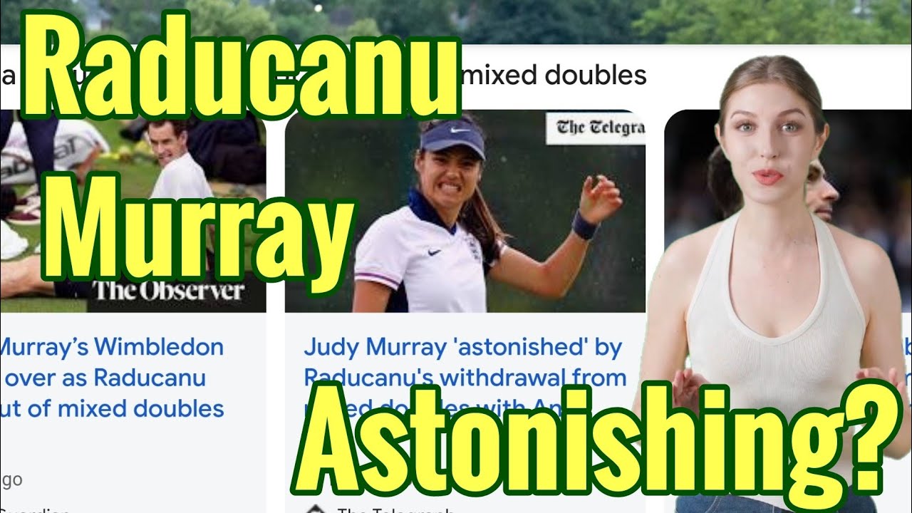 Should Emma Raducanu have pulled out? Andy Murray mixed doubles | Wimbledon 2024