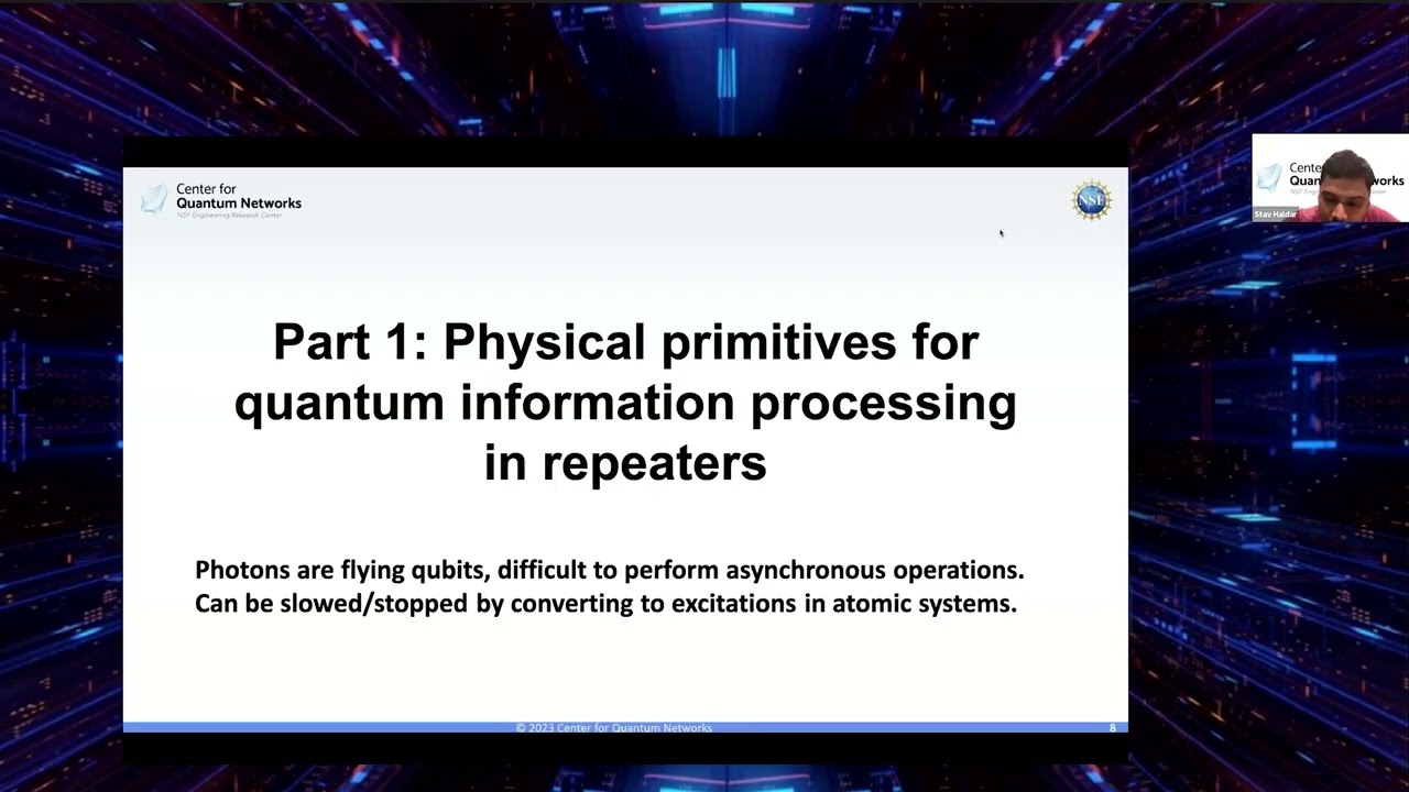 2026 Winter Webinar: Introduction to Quantum Repeaters (Level 3)