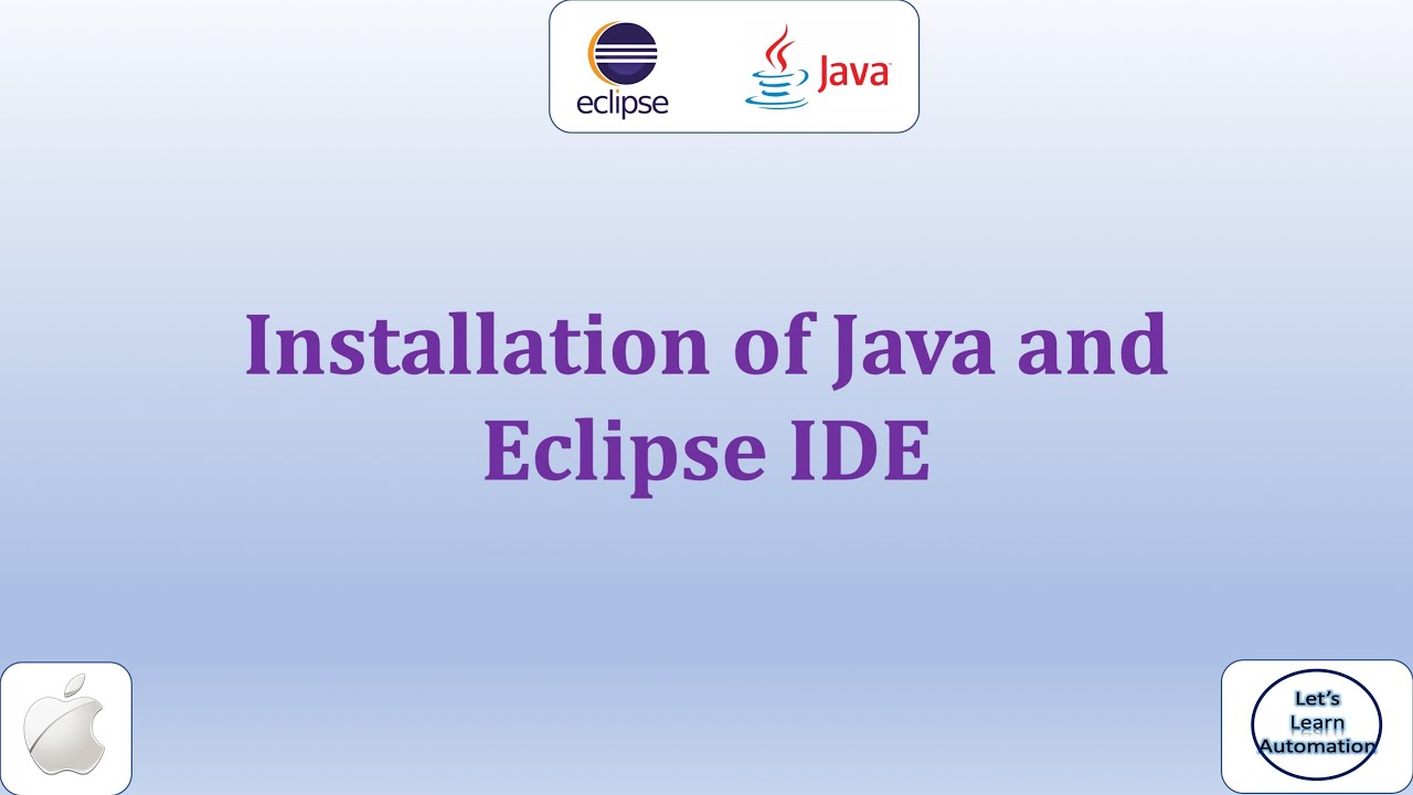 1. Installation of Java and Eclipse