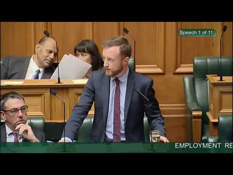 Employment Relations (Triangular Employment) Amendment Bill - First Reading - Video 1