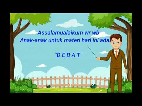 Teks Debat Bahasa Indonesia SMA