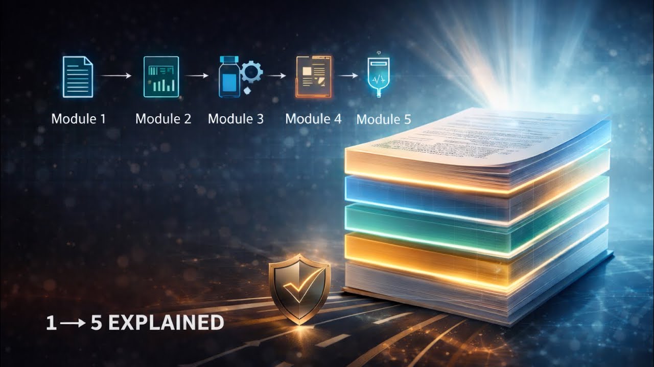 Common Technical Document (CTD) Structure Explained | Modules 1 to 5 Made Simple 