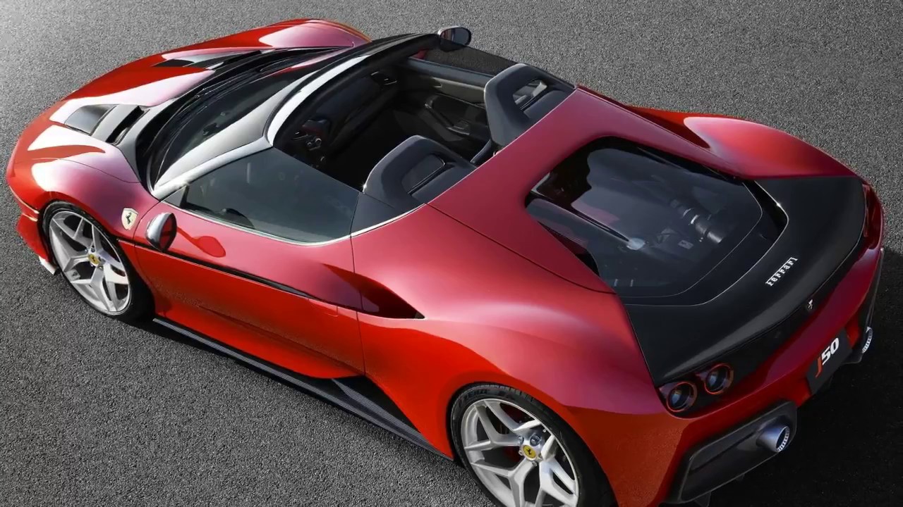 NEW Ferrari J50 2017 INTERIOR
