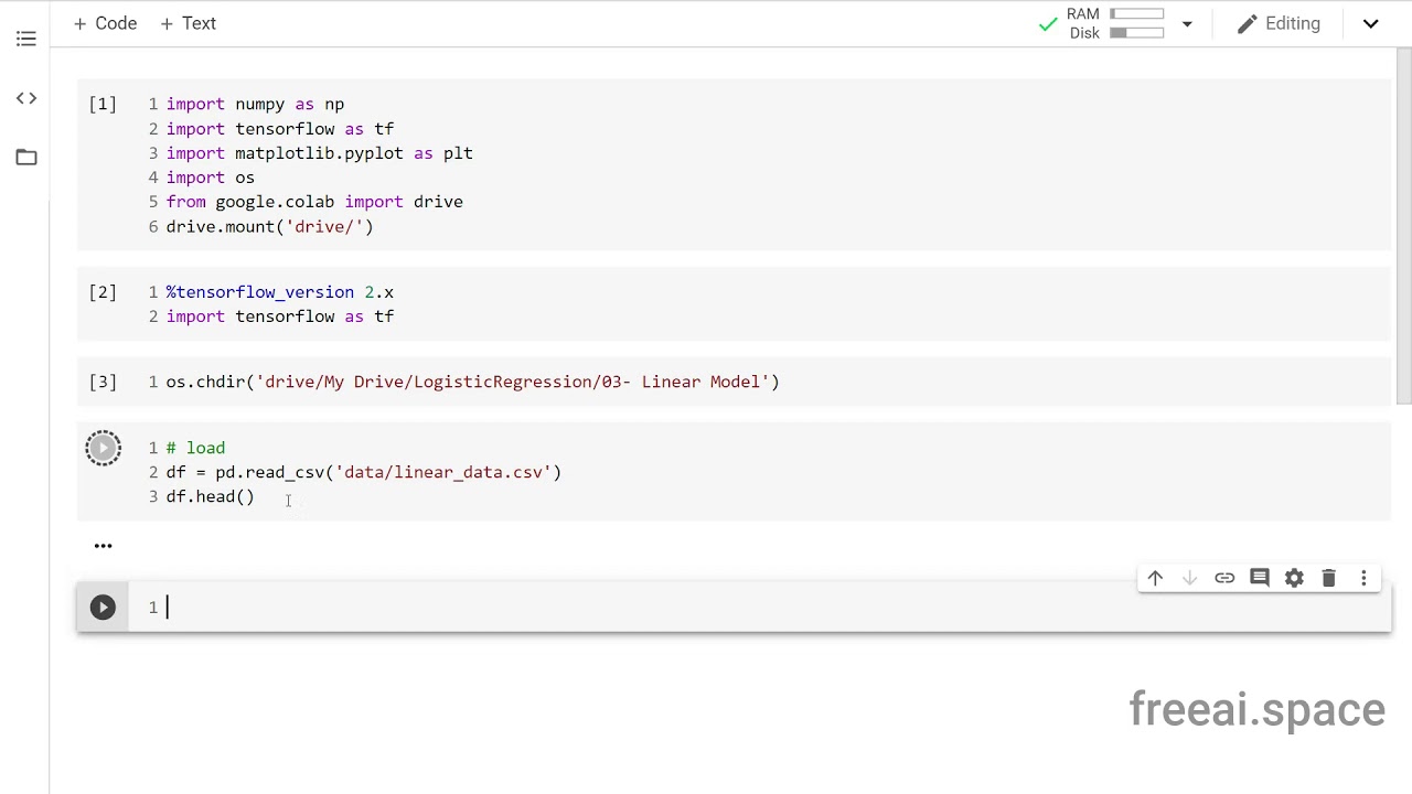 5/9 Manual Linear Regression in TensorFlow 2