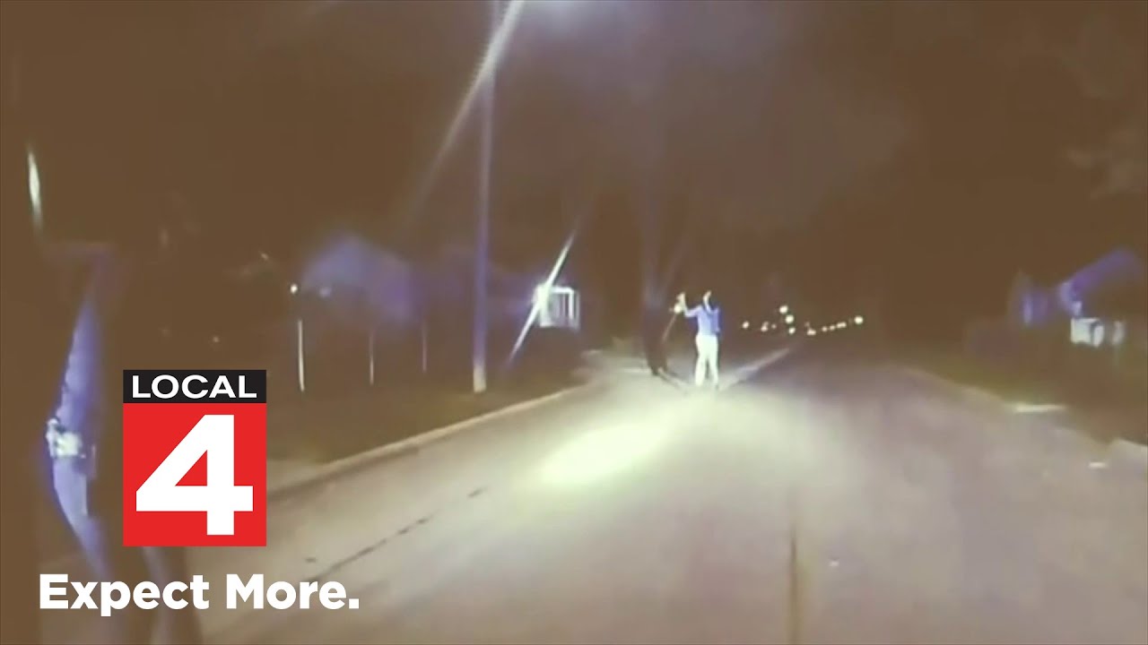 Detroit police released video on deadly shooting of man with knife during mental health check