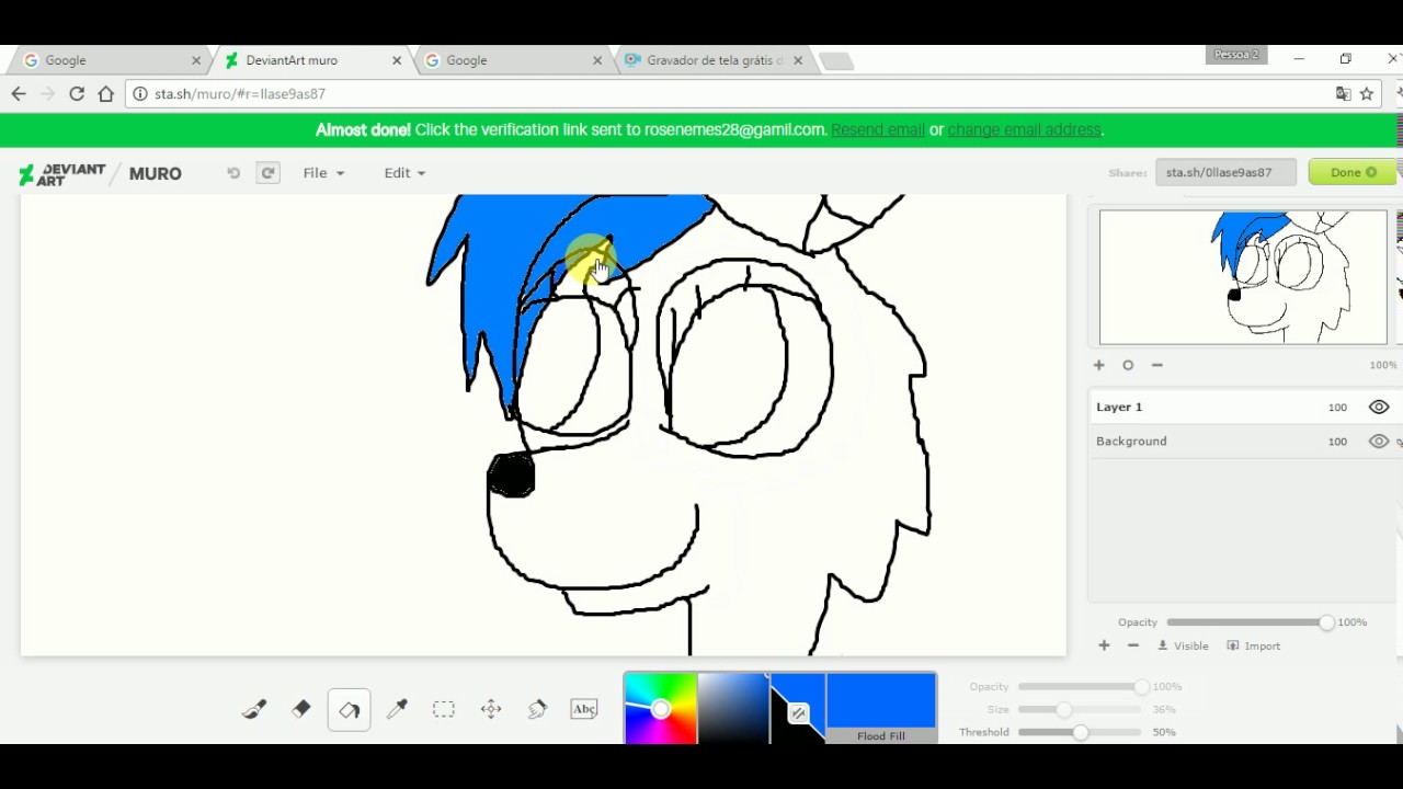 DeviantArt Muro Test