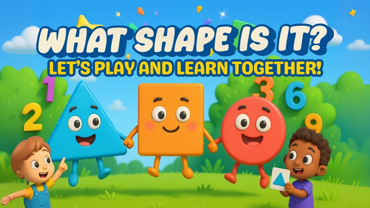 Shape Quiz for Kids! 🔺 Learn Circles, Squares & More | Fun Learning with Giggle Thinkers