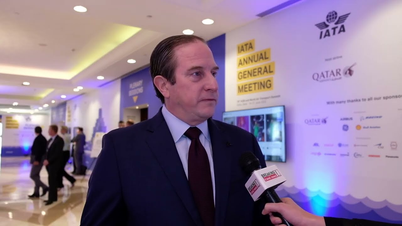 IATA AGM 2022: Chris Raymond, chief sustainability officer, Boeing ...