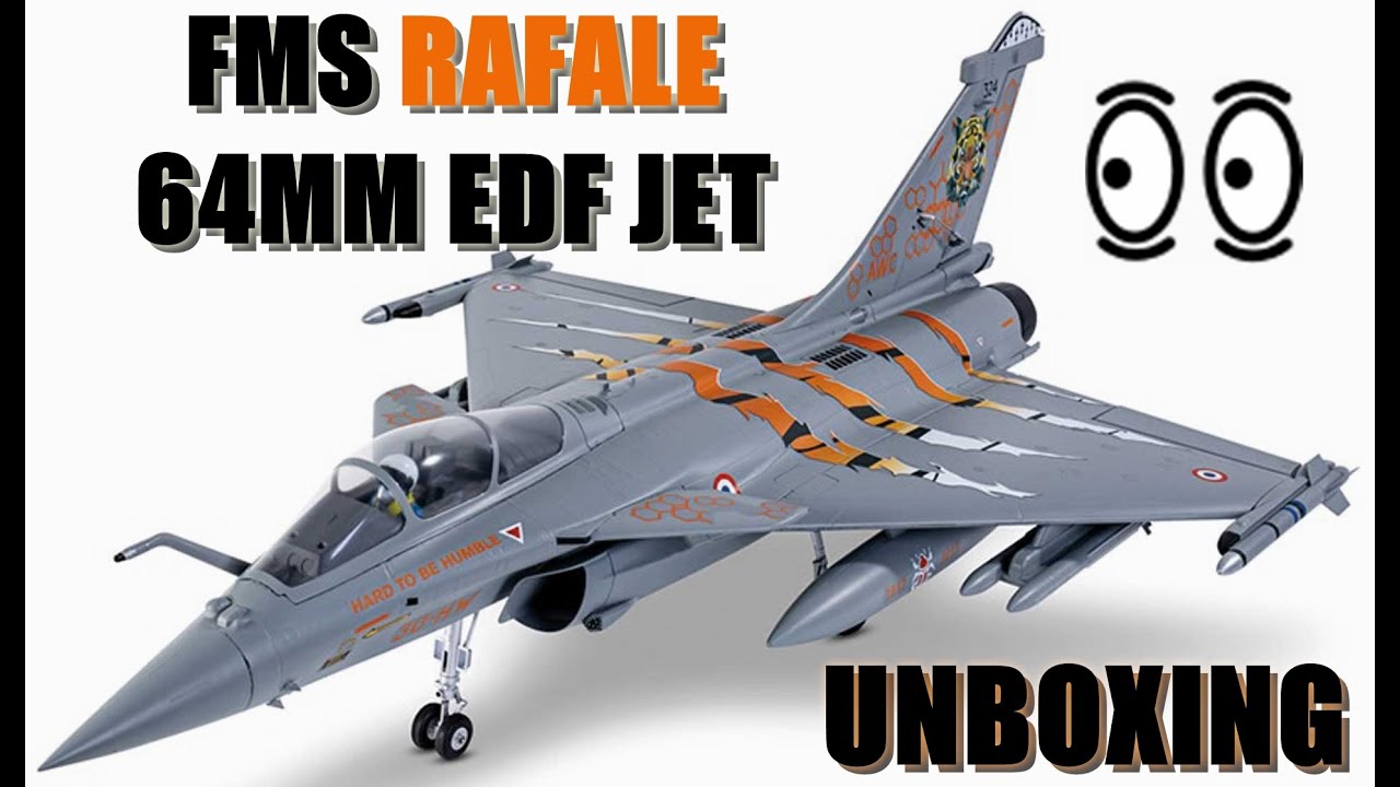 FMS EDF Jet 64mm Rafale with Reflex V2, PNP