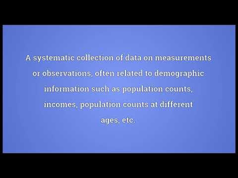 Statistics Meaning