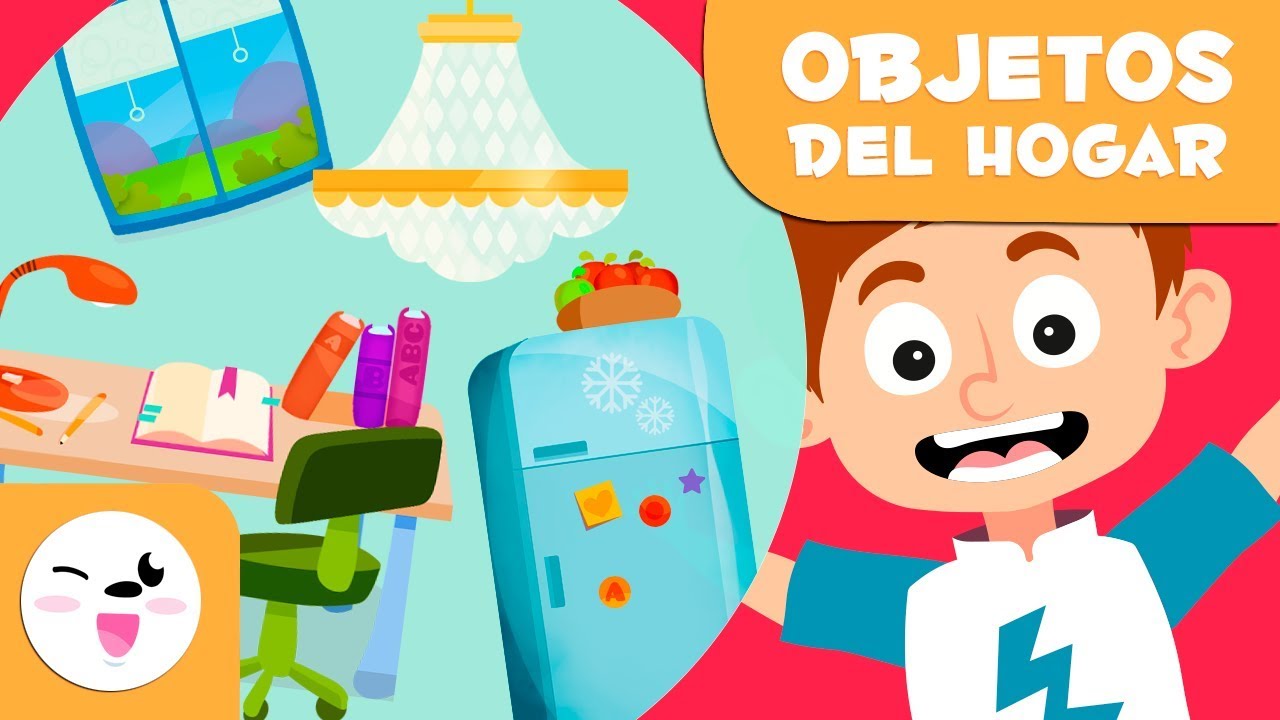 Los objetos del hogar | Las partes de la casa | Vocabulario para niños | Recopilación
