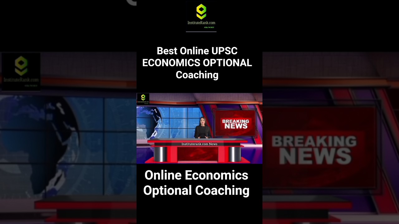 Best Online UPSC Economics Optional Coaching