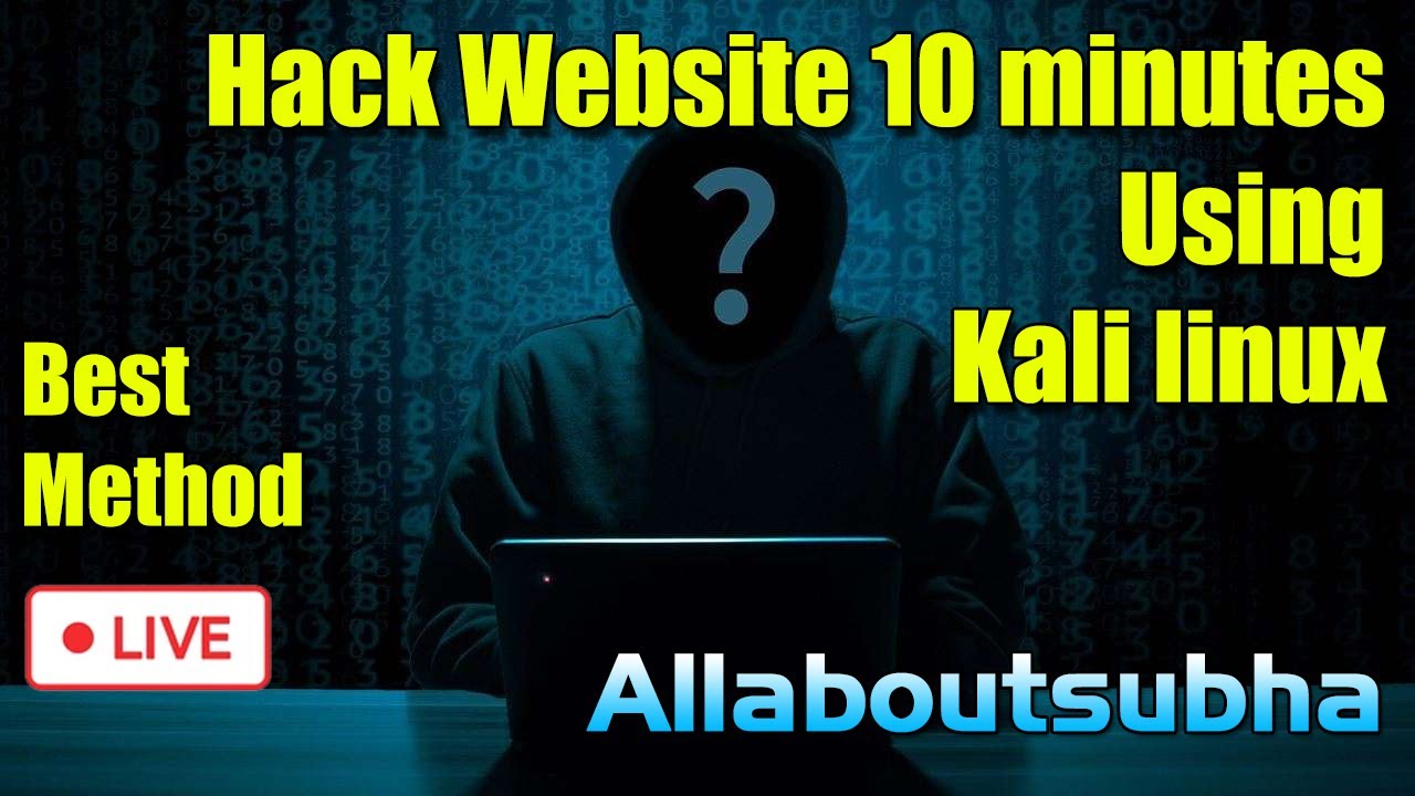 how to hack website using kali linux | Sql injection using Kali Linux | upload by Allaboutsubha