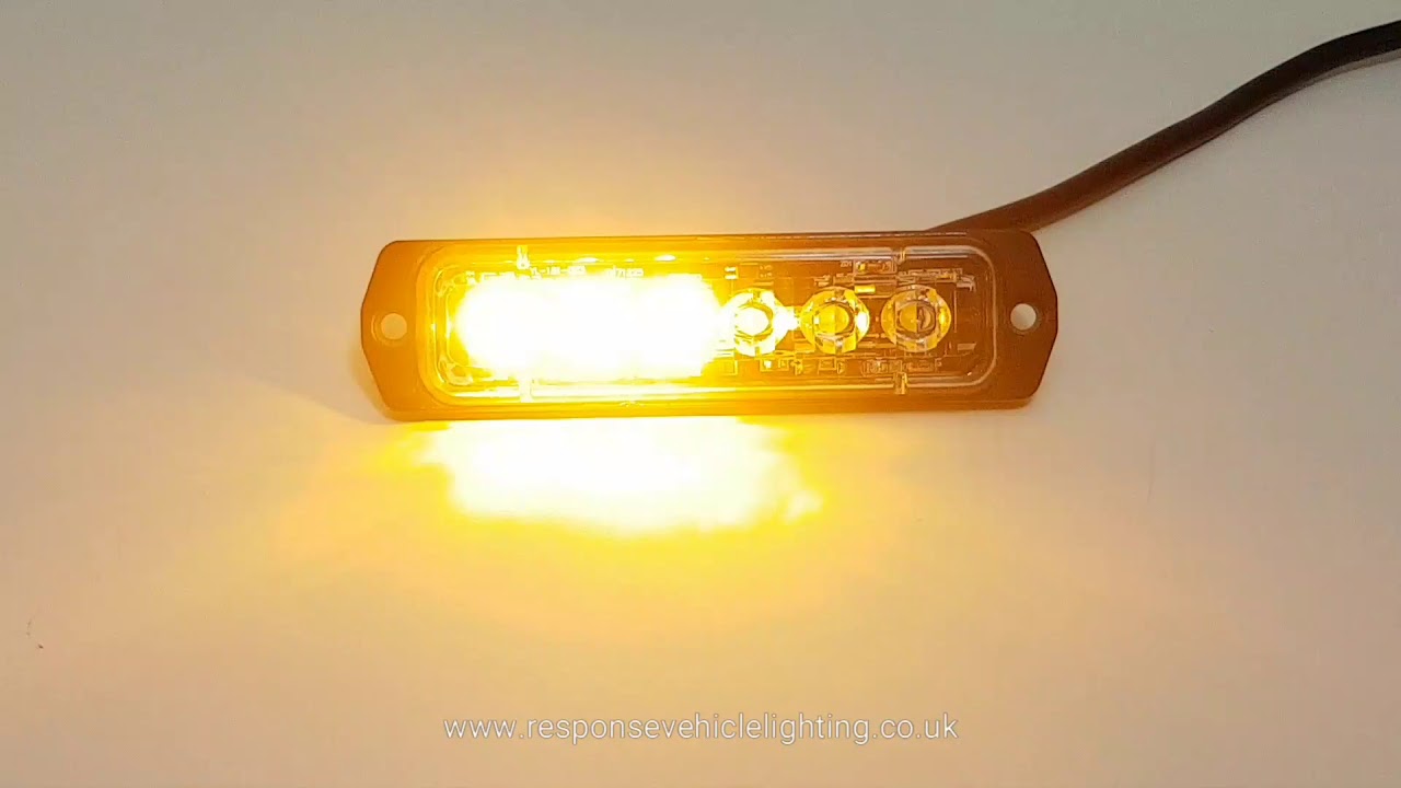 RVL - 6LED FlatLine Grill / Directional LED Light - 12/24v - ECE R65 ...