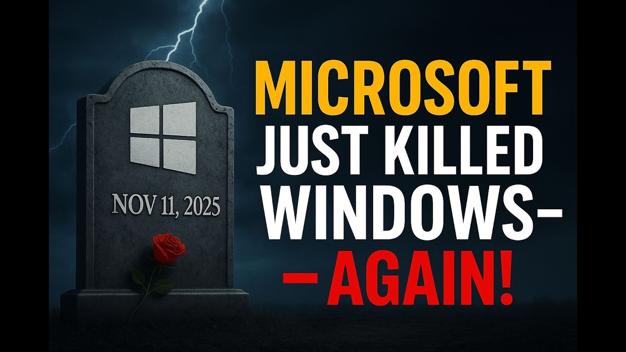 Microsoft Just Killed Windows - Again!