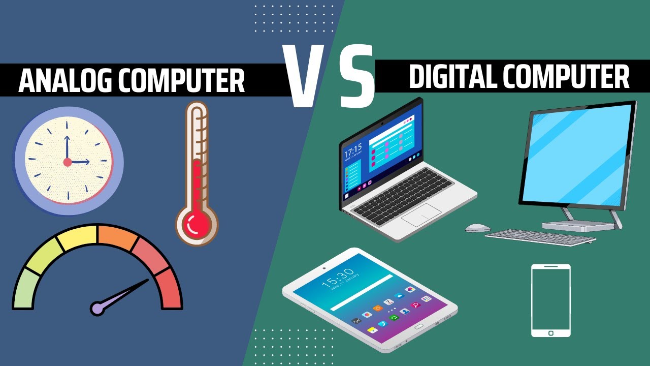 Analog Computer Vs Digital Computer| Difference between analog computer and digital computer