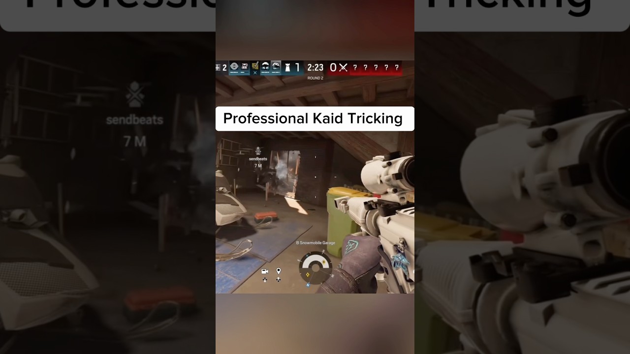 Castle blows up to a Fuze charge… Rainbow Six Siege